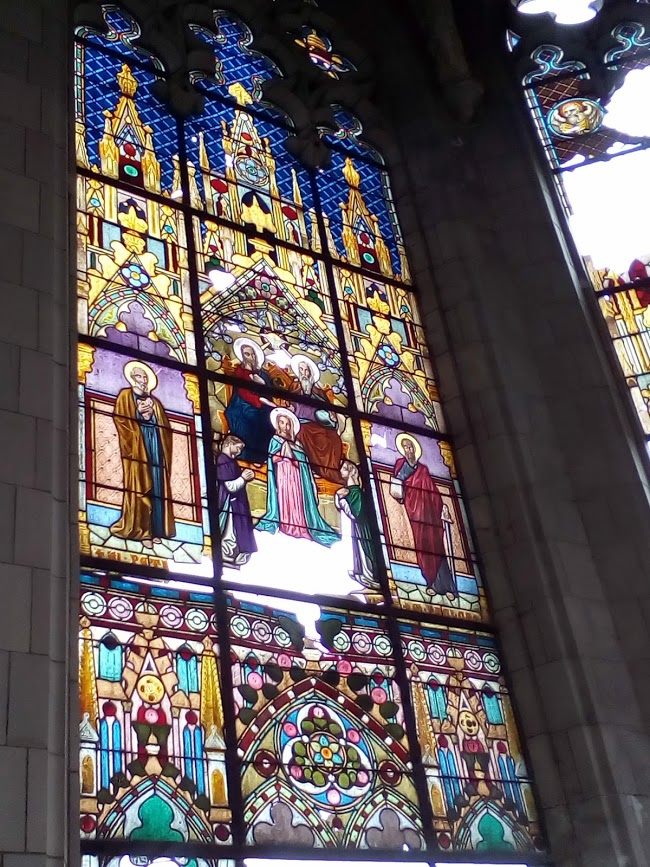 Záchrana unikátní vitrážovny z r. 1893 v Okrouhlé, Nový Bor